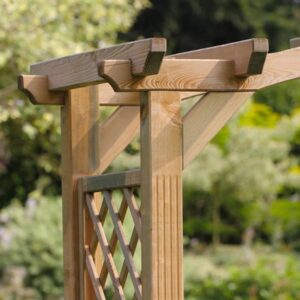 Zest Garden Arbour | Charming Dorset Arbour with Storage Box
